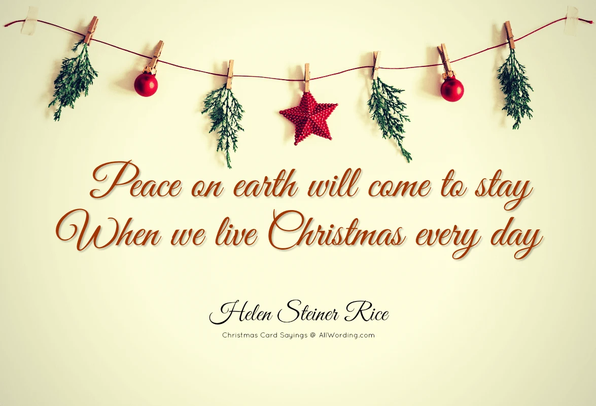 A Very Merry List of Christmas Card Sayings » AllWording.com