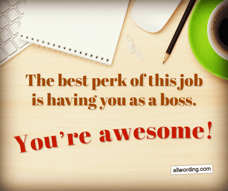 Truly Unique Happy Boss's Day Messages » AllWording.com