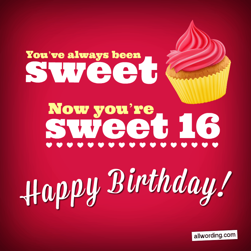 Happy 16th Birthday Quotes For My Daughter Birthday Theme