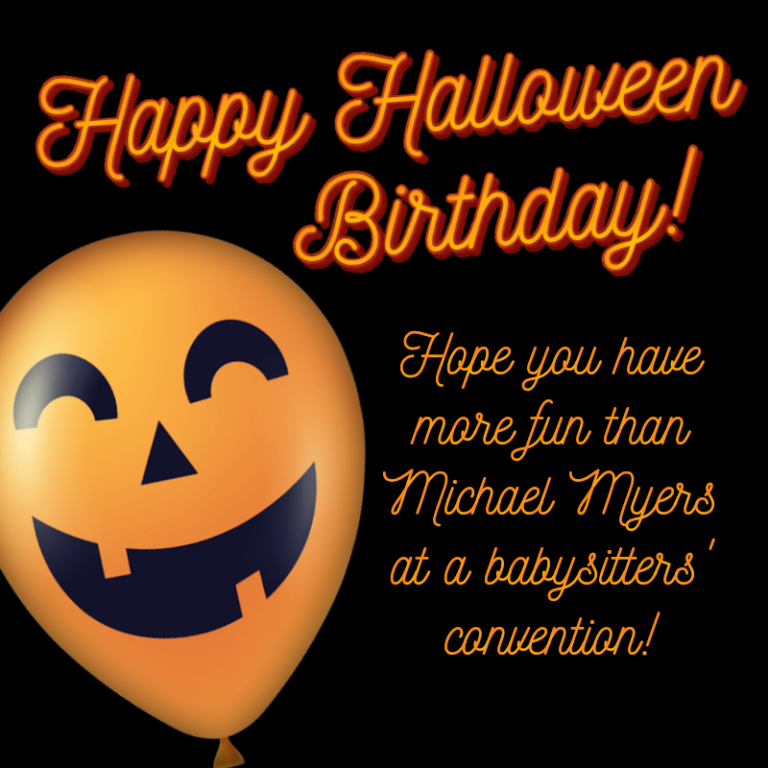 50 Fang-tastic Halloween Birthday Wishes » AllWording.com