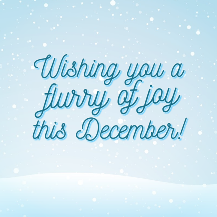 Sparkling Ways to Wish People a Happy December » AllWording.com