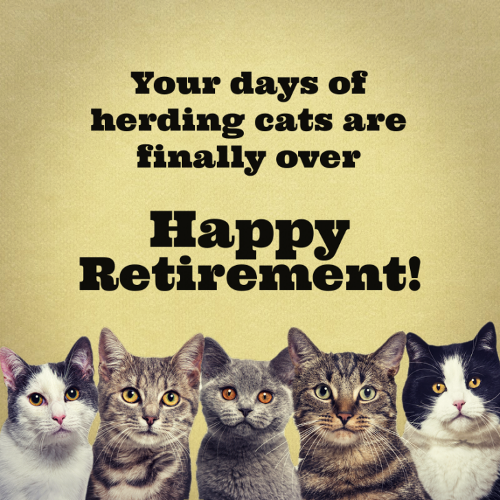 All Play and No Work: 30 Funny Retirement Wishes » AllWording.com