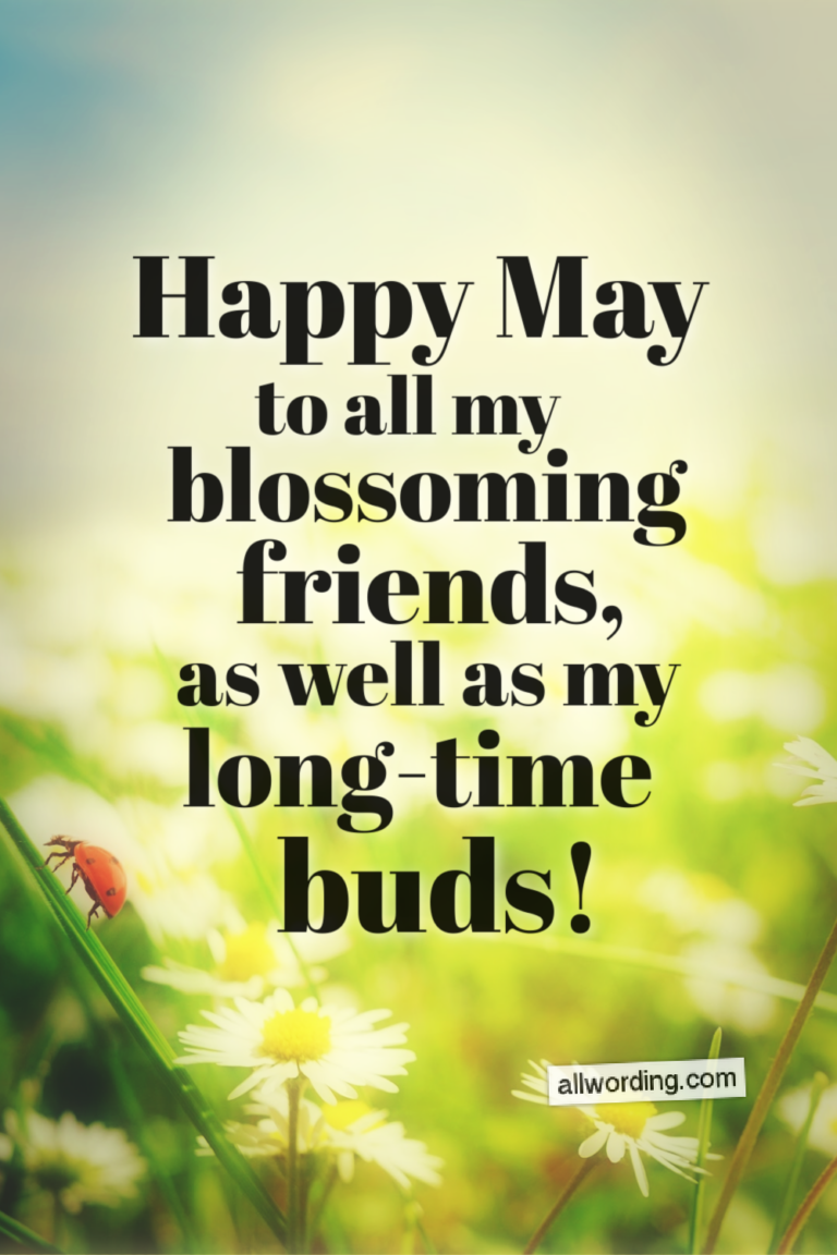 Flowery Ways to Wish Everyone a Happy May » AllWording.com