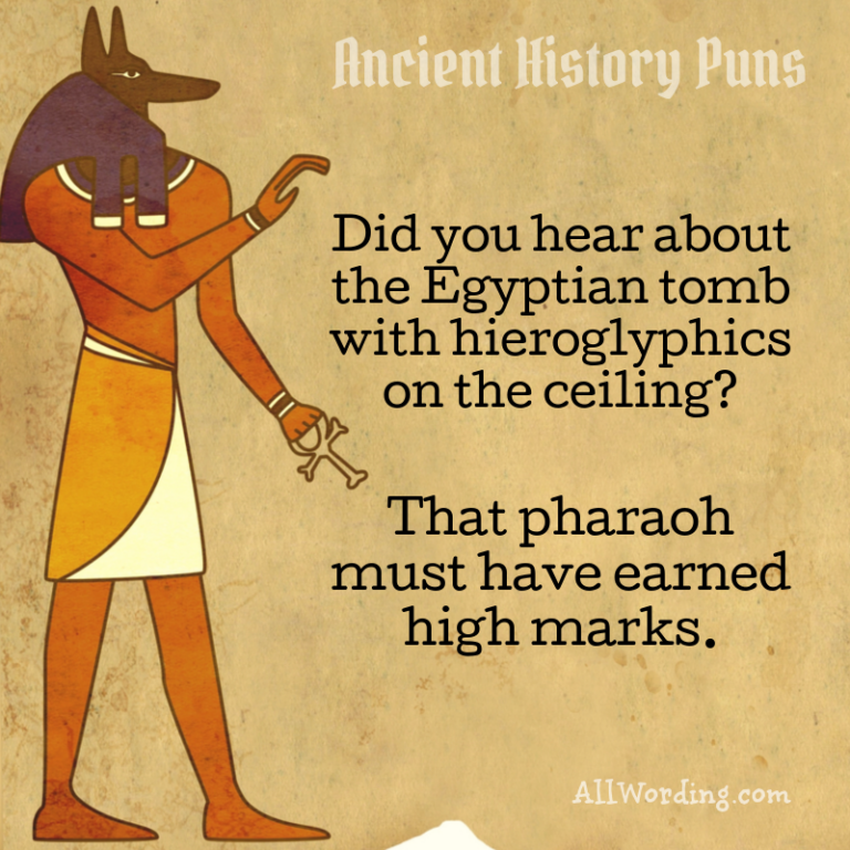 Ancient History Puns: They Never Get Old » AllWording.com