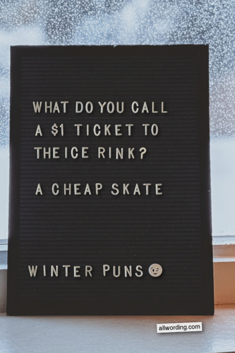 These Wacky Winter Puns Won't Leave You Cold » AllWording.com